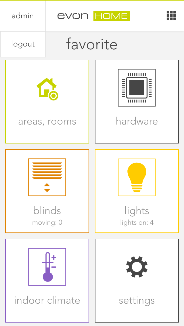 evon Smart Home Documentation | Doc 2.9